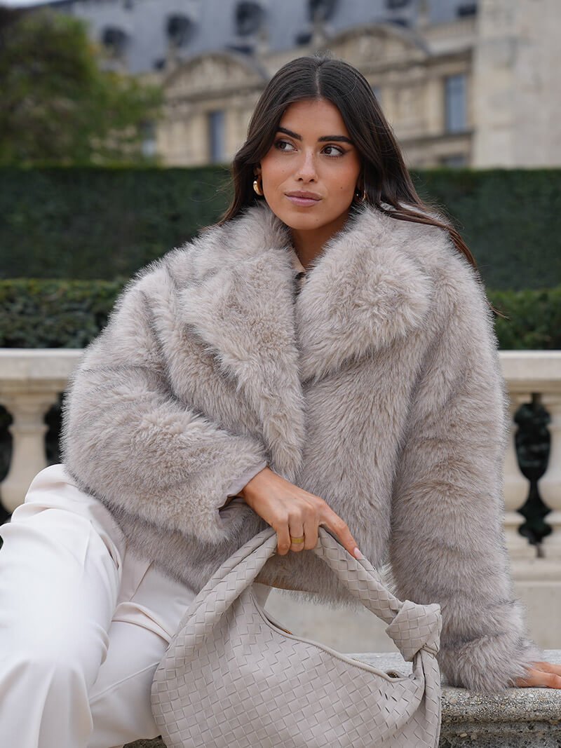 Jenna Faux Fur Coat – Estelleve LLC